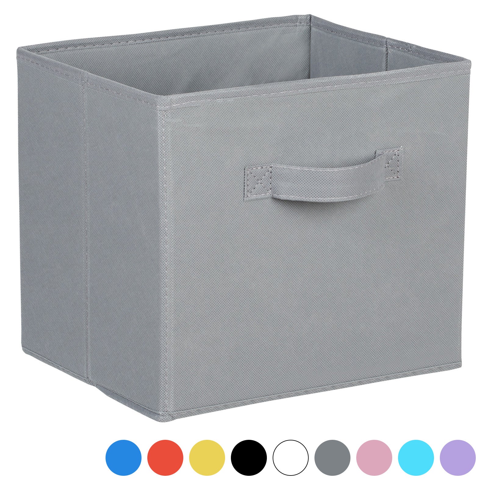 Hartleys Fabric Storage Box with Handle for 2, 3 & 4 Tier Cube Units ...